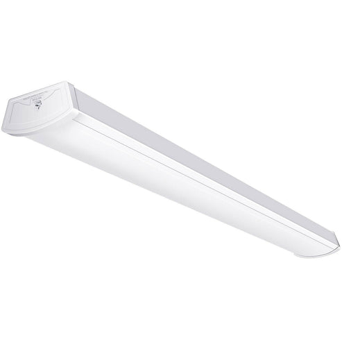 AntLux Linkable 4 Foot LED Shop Light Flush Mount Warparound Light Fixture