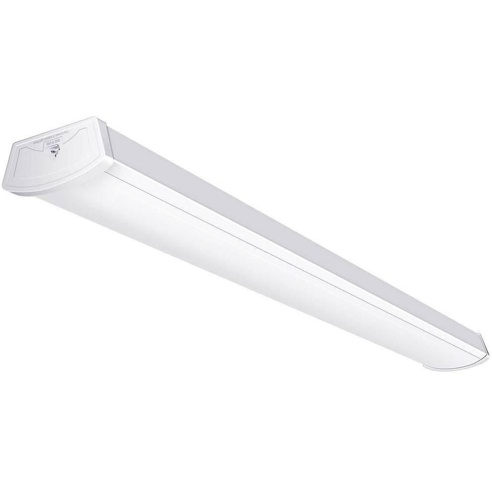 AntLux Linkable 4 Foot LED Shop Light Flush Mount Warparound Light Fixture